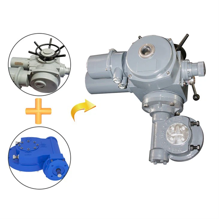China Gearbox Part-turn Electric Valve Actuator Manufacturers ...